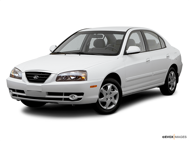 2004 Hyundai Elantra Gls Black Sedan
